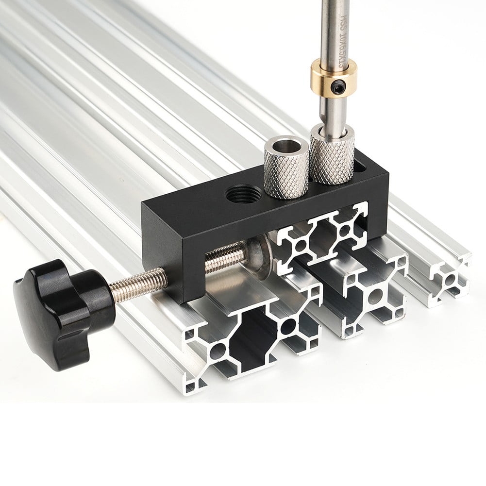 Aluminum Profile Drilling Jig for Hole Punching and Countersinking ...