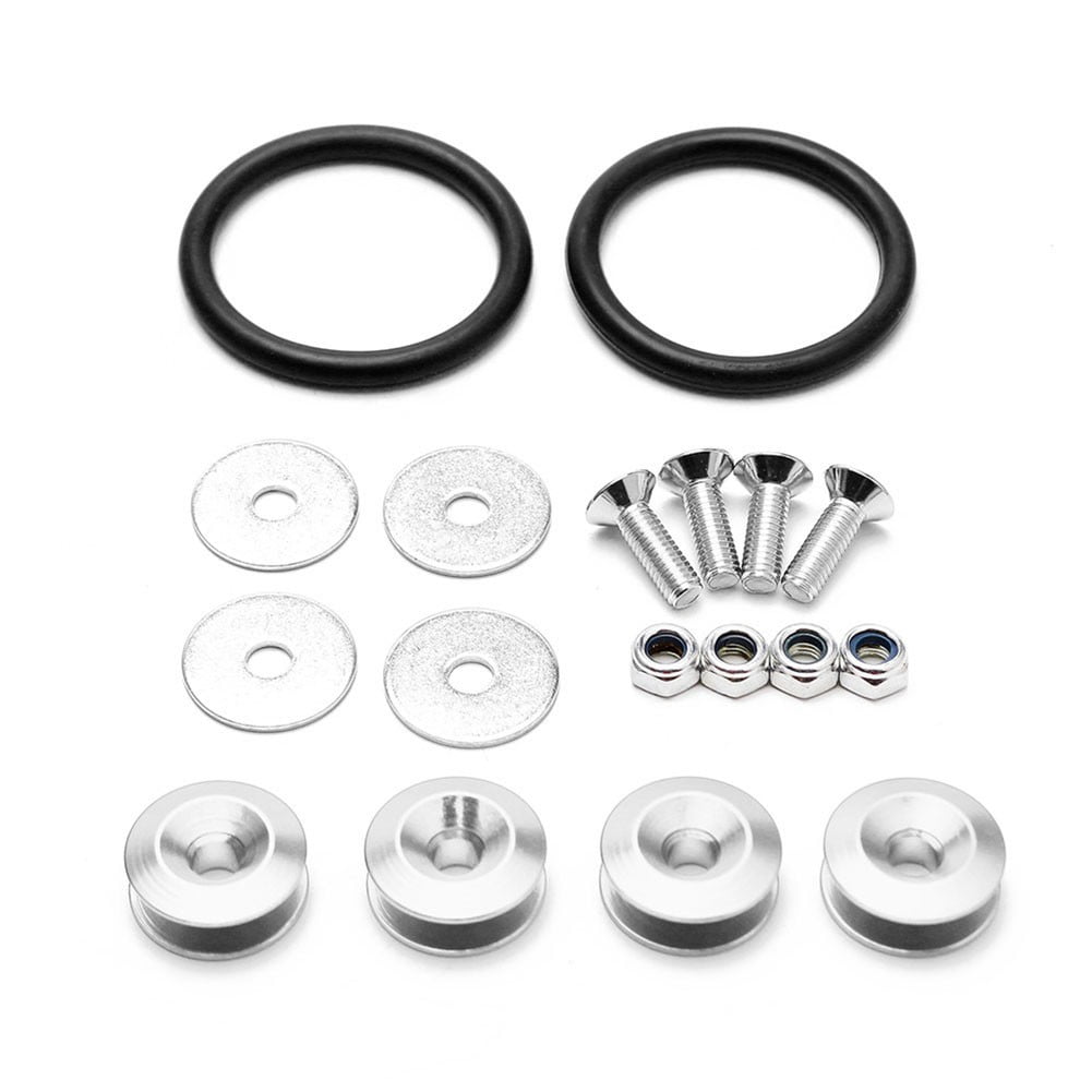 Aluminum Quick Release Fasteners Bumper Fender Washers Front and Rear ...