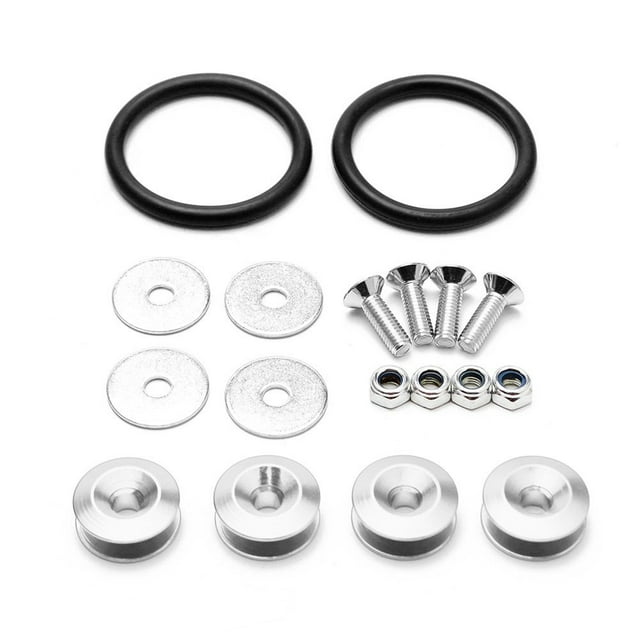 Aluminum Quick Release Fasteners Bumper Fender Washers Front and Rear ...