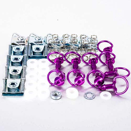 Aluminum Quick Release Stud 17mm D-Ring & CLIP3 Pack x10 - Walmart.com