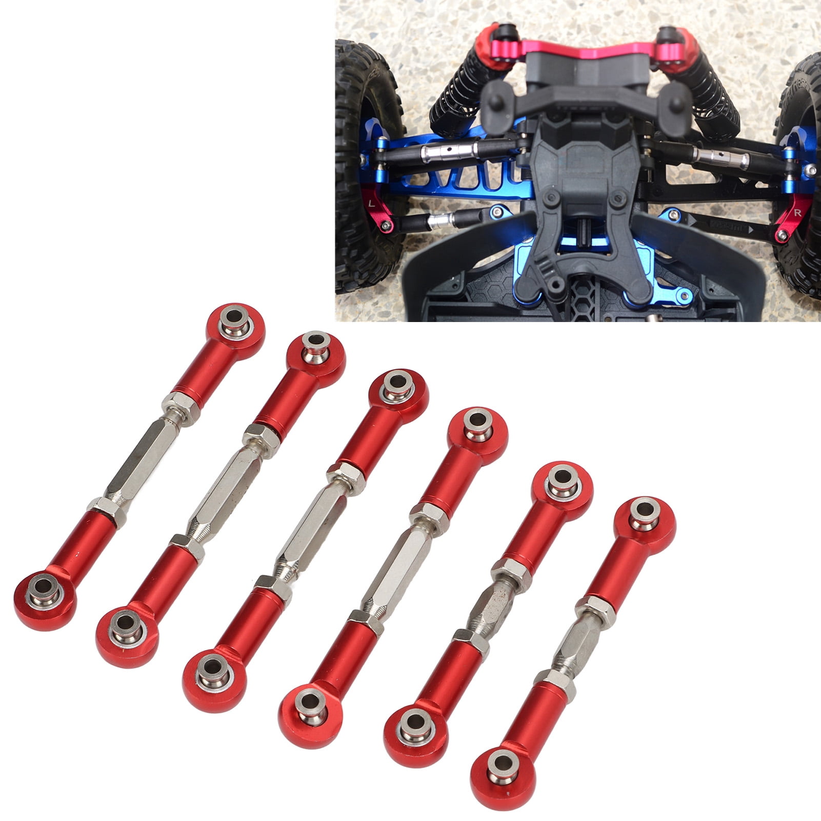 Aluminum RC Rod Mount for 1/10 Scale Cars, Durable Metal Base Screws ...