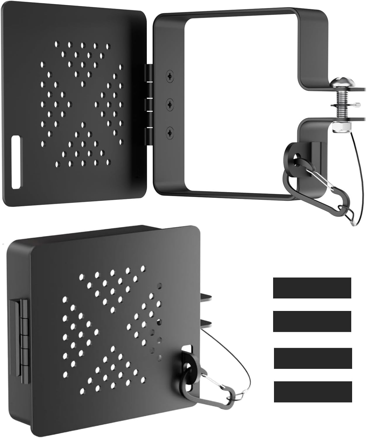 Aluminum RV Bumper End Cap for 4x4 Inch Square Bumpers Plug with Vent ...