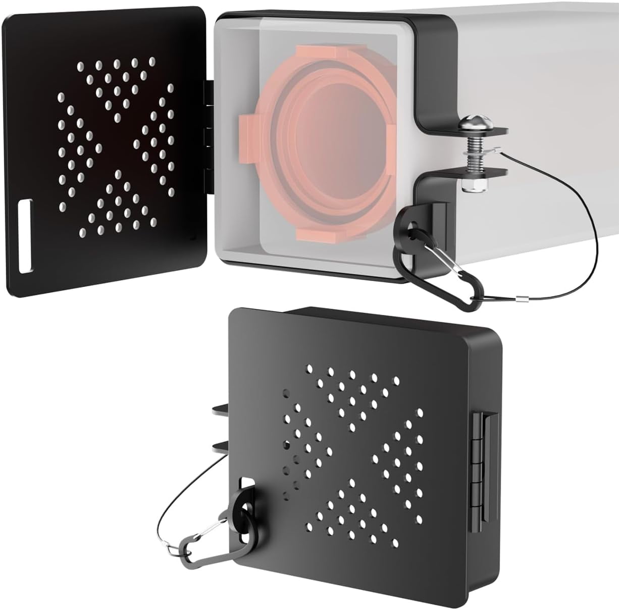 Aluminum RV Bumper End Cap- Fits Standard 4-Inch Square Camper Bumpers ...