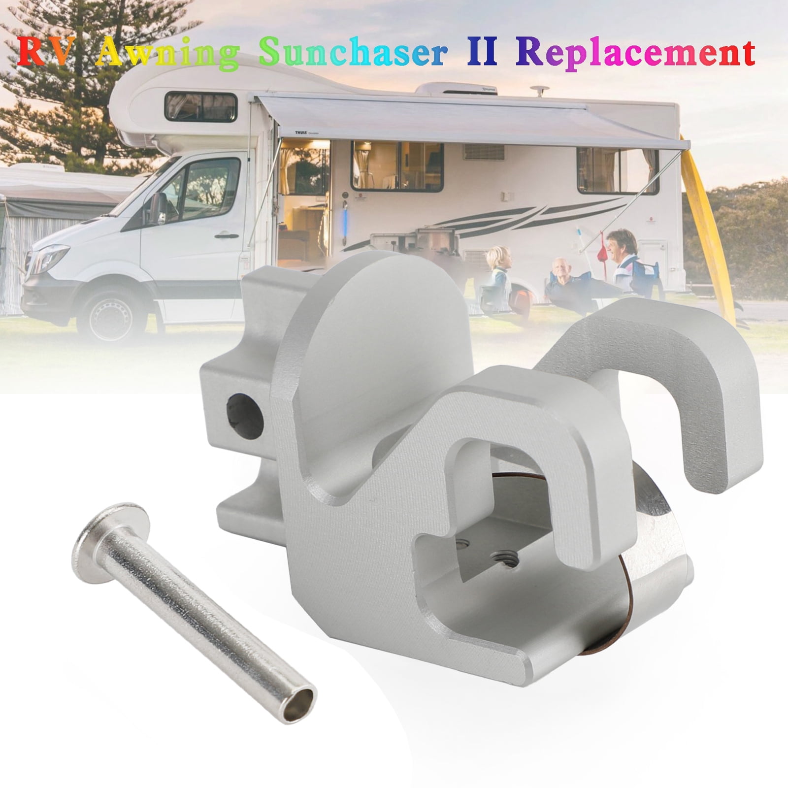 Aluminum RV Rafter Claw Satin Hardware for Dometic SUNCHASER II Awning ...