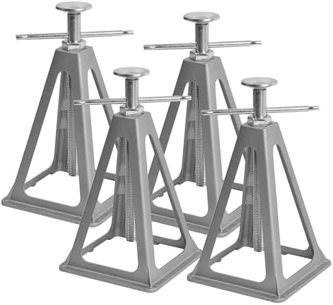 Aluminum RV Stabilizer 4 Pack with Additional Screw Nuts, Screw Jack ...