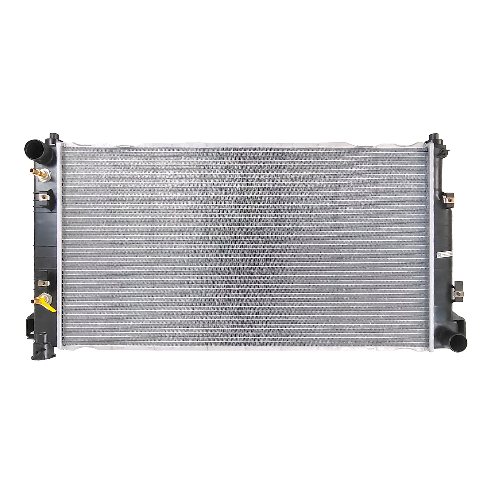 Aluminum Radiator with Plastic Tanks - 2 Row Core Cooling System ...