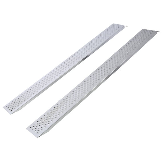 Aluminum Ramps,78"Lx8.5"W Lightweight Loading Ramps,880lbs/ Capacity ...