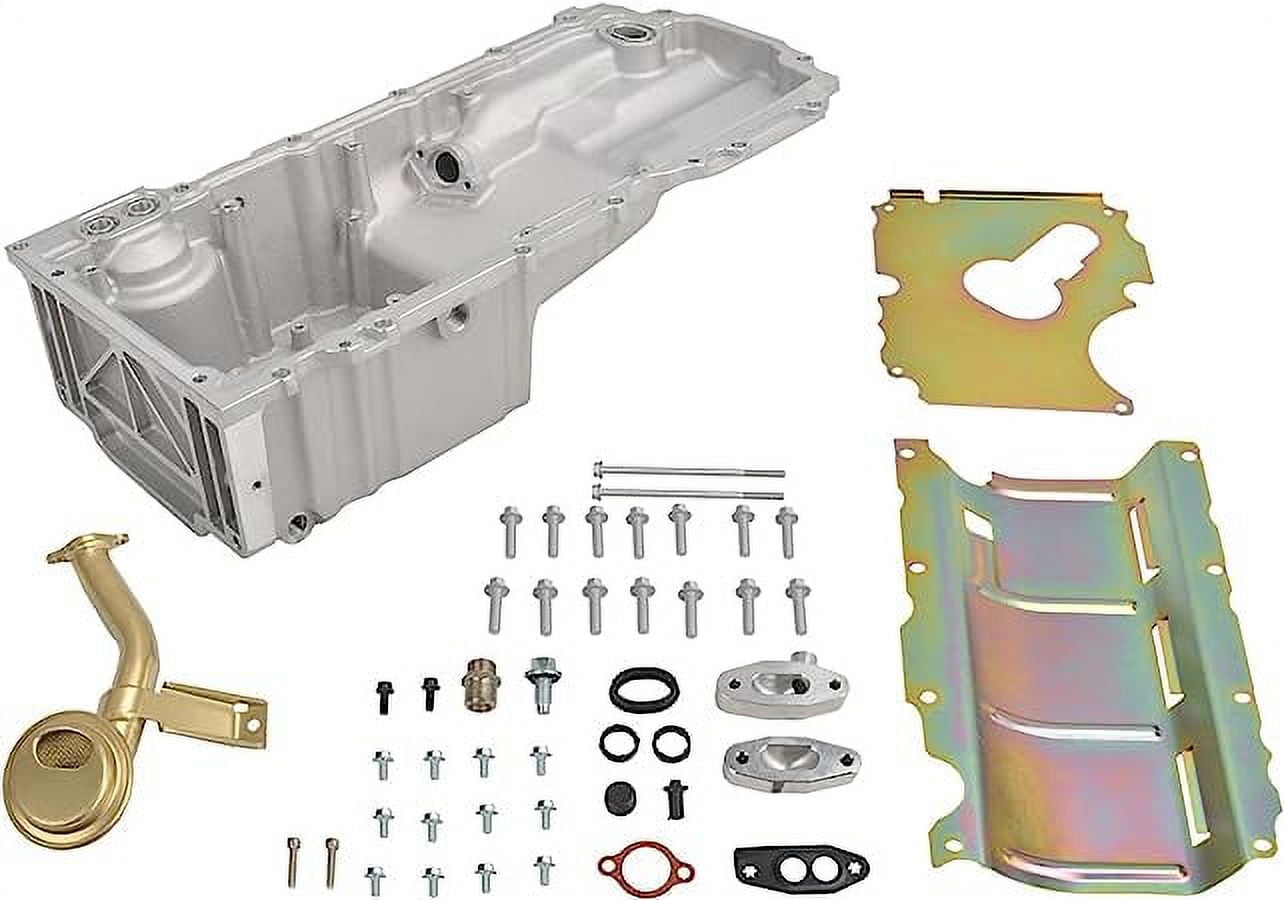 Aluminum Rear Engine Rear Sump Oil Kit Chevy Gen V LT Engine LT1 LT4 ...