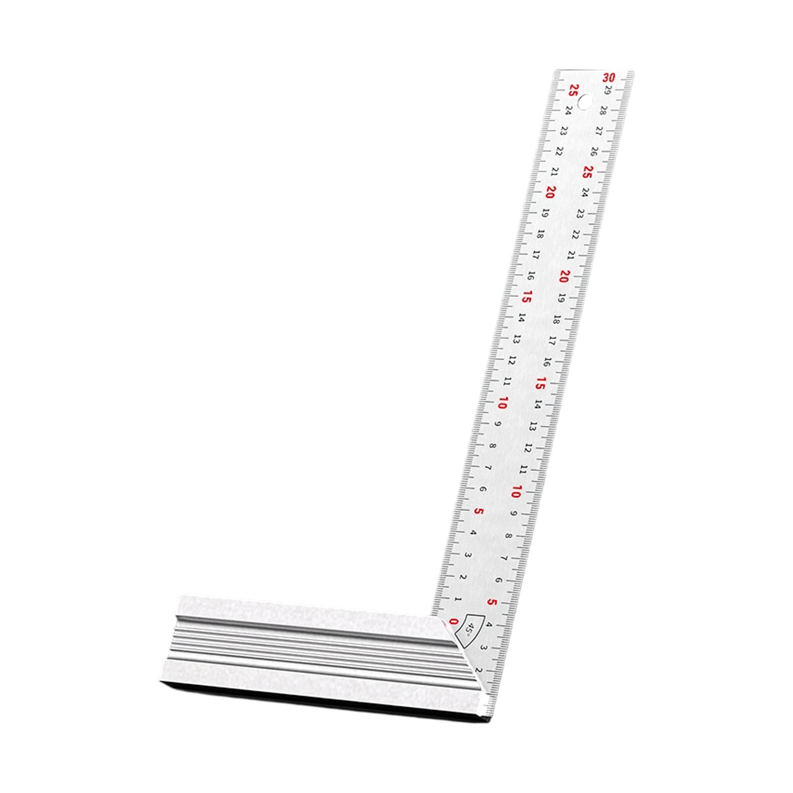 Aluminum Right Angles Ruler With Safety Corners And Clear Scale ...