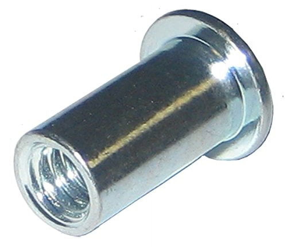 Aluminum Rivet-NUT Plain Finish, 3/8" -16 X .030-.115 Grip Range (Pack ...