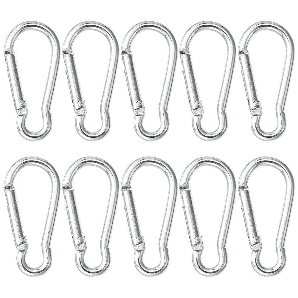 Aluminum Rock Climbing Carabiners Key Clasps with Iron Findings ...