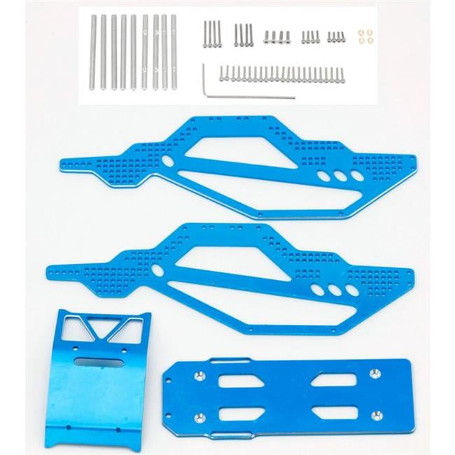 Aluminum Rock Racer Conversion Chassis Kit, Blue - Walmart.com