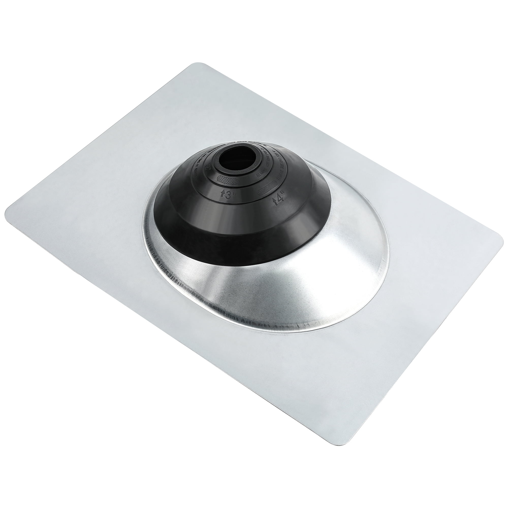 Flexible Aluminum Flashing DEKTITE SQUARE PIPE FLASHING BOOT: Black