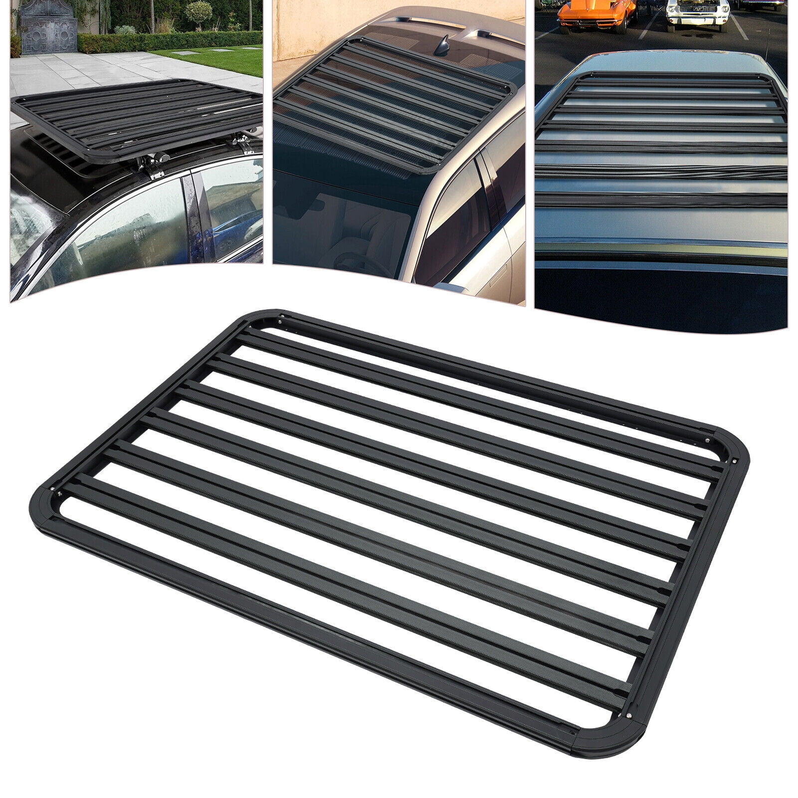 Aluminum Rooftop Platform Rack Cargo System Universal Flat Roof Cargo ...