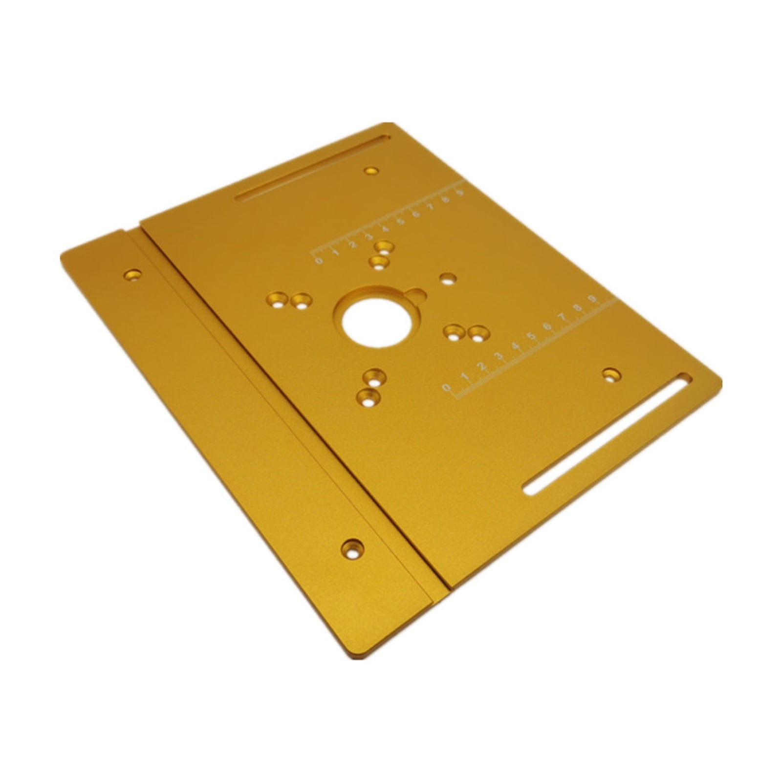 Aluminum Router Table Insert Plate W/ Miter Gauge for Woodworking ...