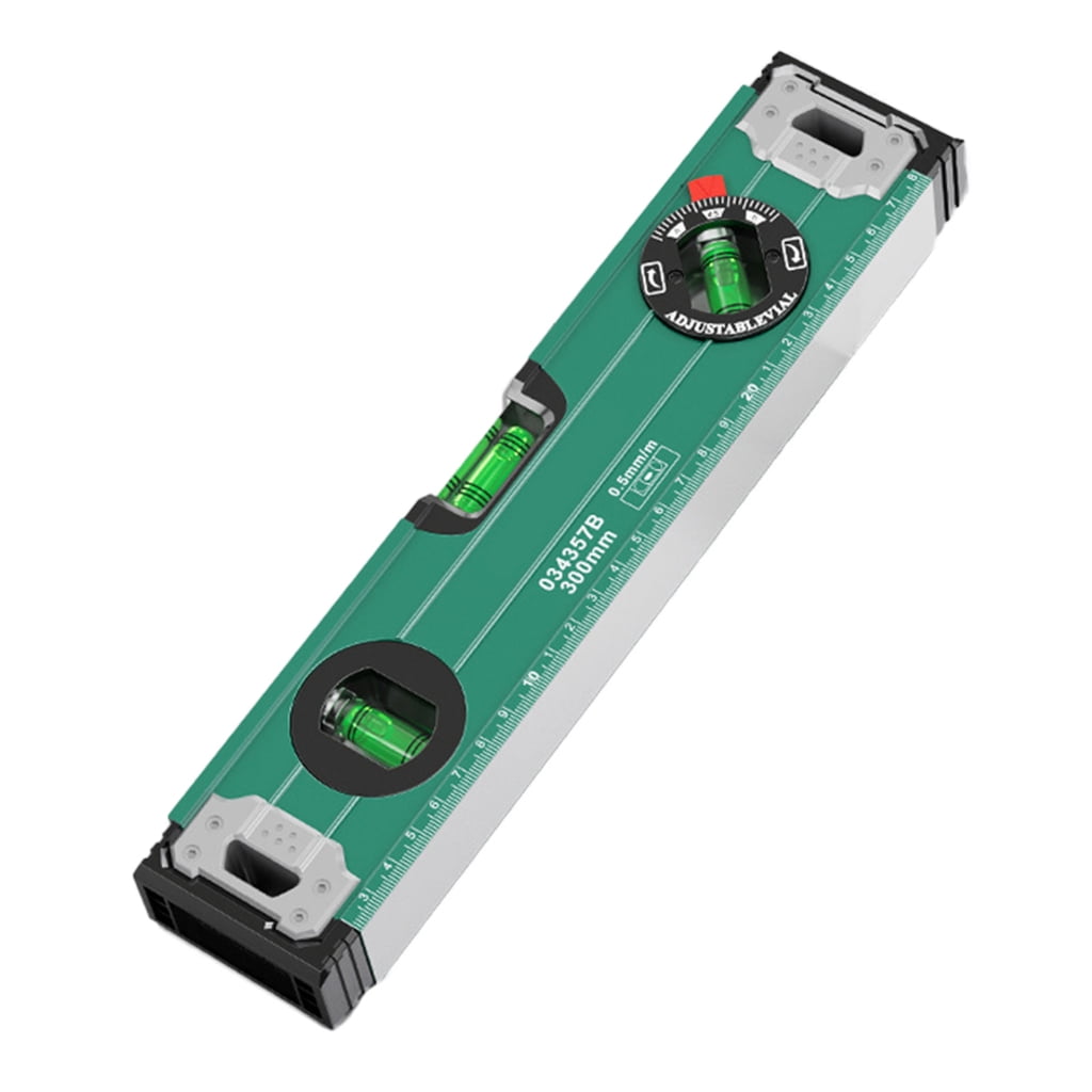 Aluminum Ruler Strong Magnetic Ruler with Metric Scale Measureing Ruler ...