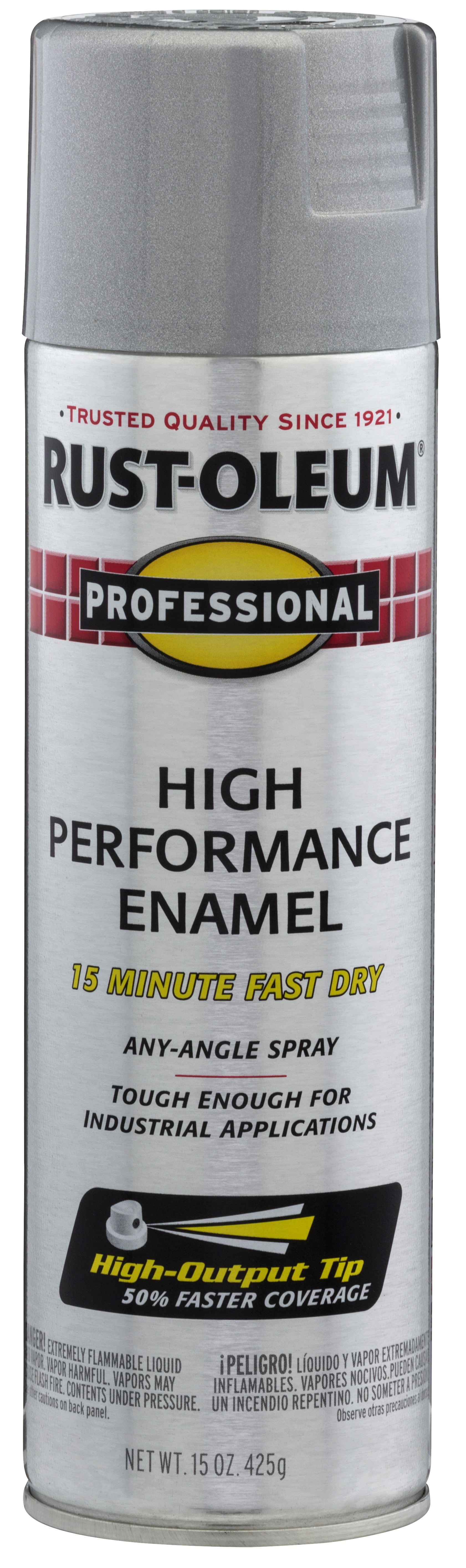 Rust-Oleum Aluminum High Performance Enamel Spray Paint 14 oz - Walmart.com
