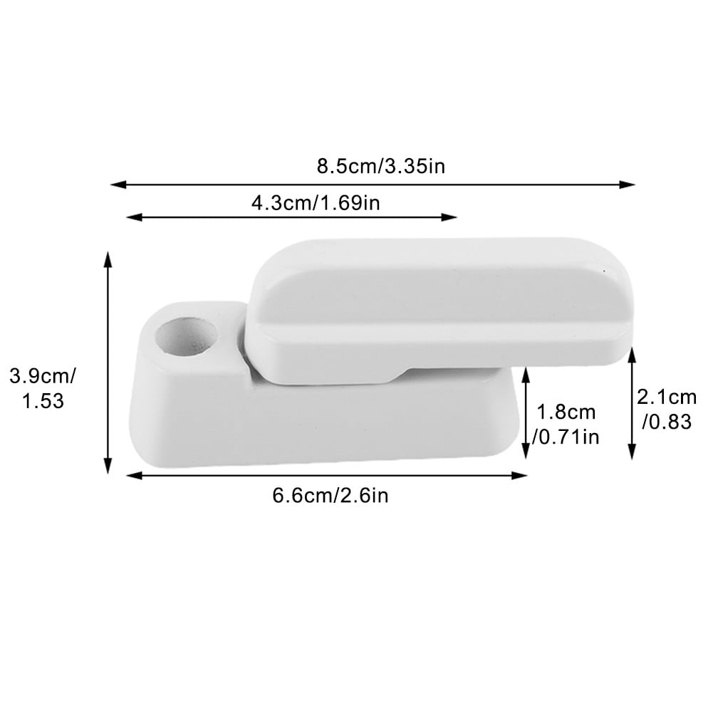 Aluminum Safety Locks Upvc Door Sash Jammer Security Restrictor Lock ...