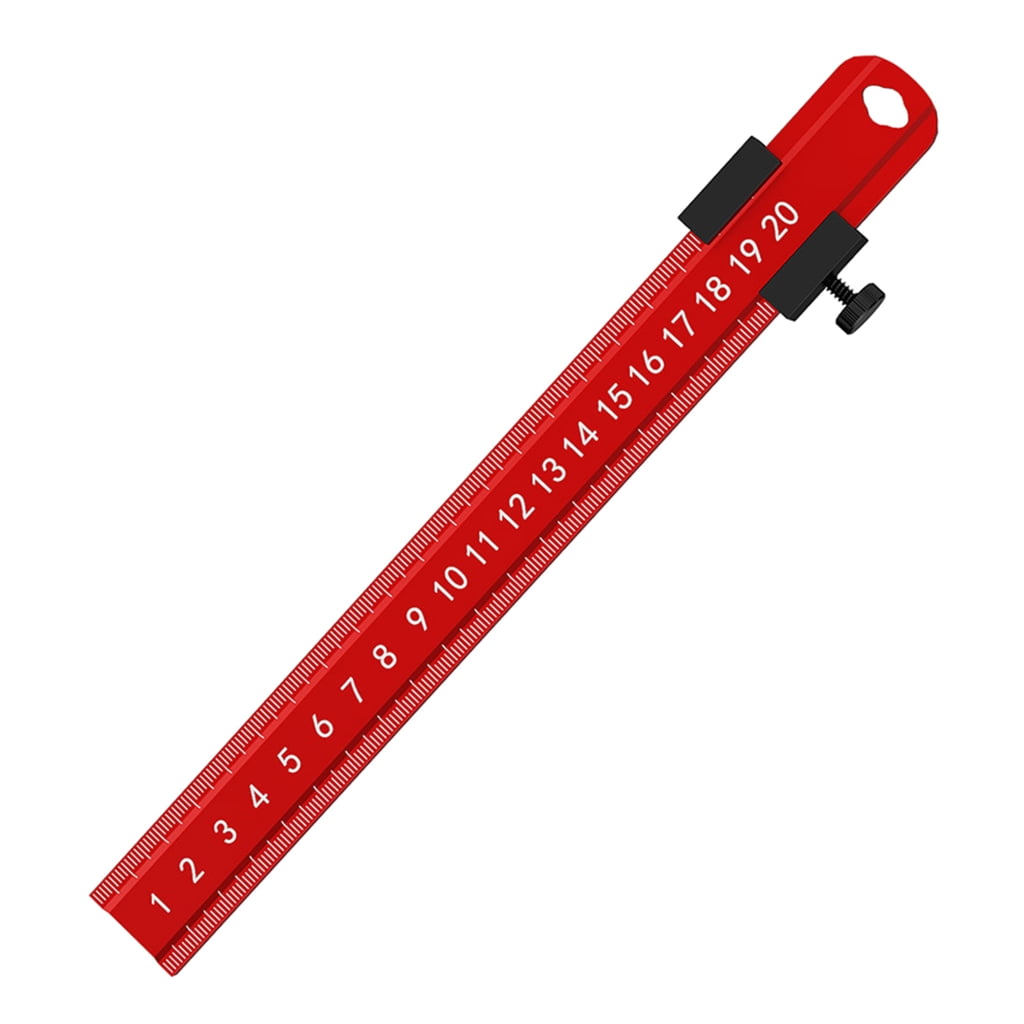 Aluminum Scribing Ruler Measurement Instrument 20/30/40cm Measuring ...