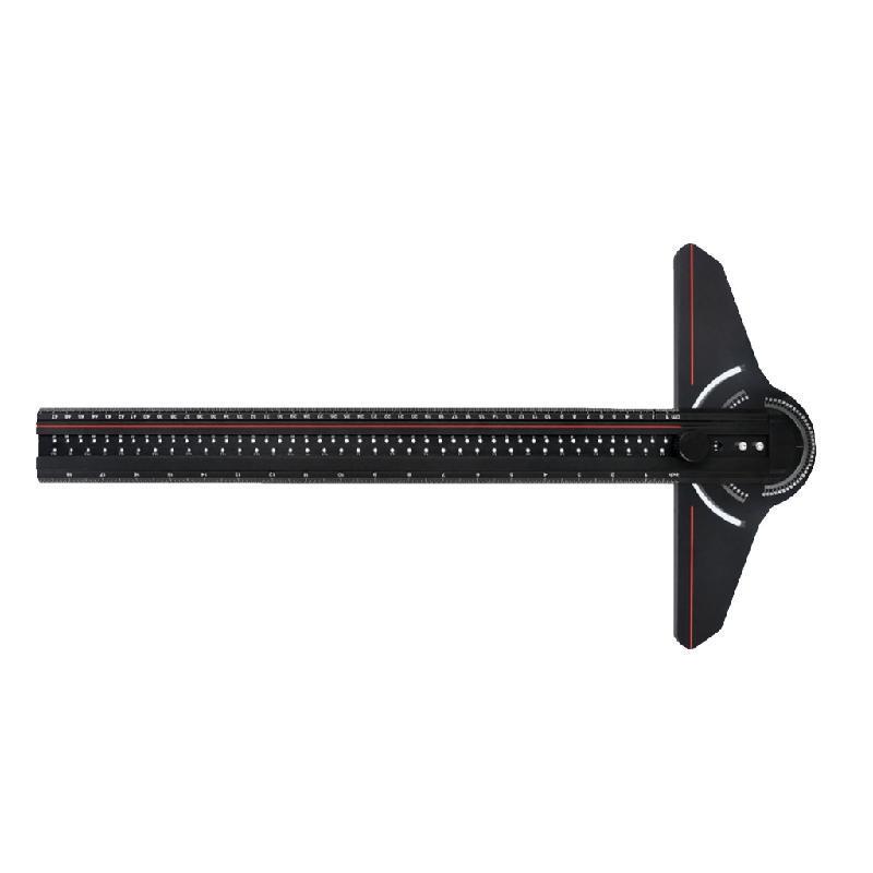 Aluminum Scribing Square Ruler T Type Ruler Protractor Construction ...