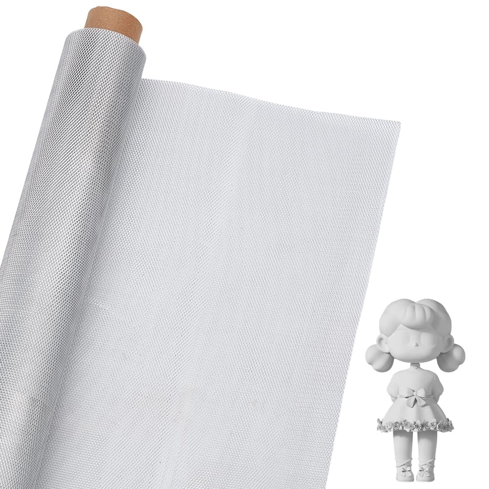Aluminum Sculpting Wire Mesh 15.8 Inch by 16.4 Feet Metal Mesh Sheet ...