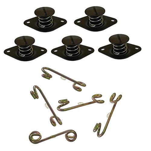 Aluminum Self Ejecting Quarter Turn Black Buttons with Springs ...