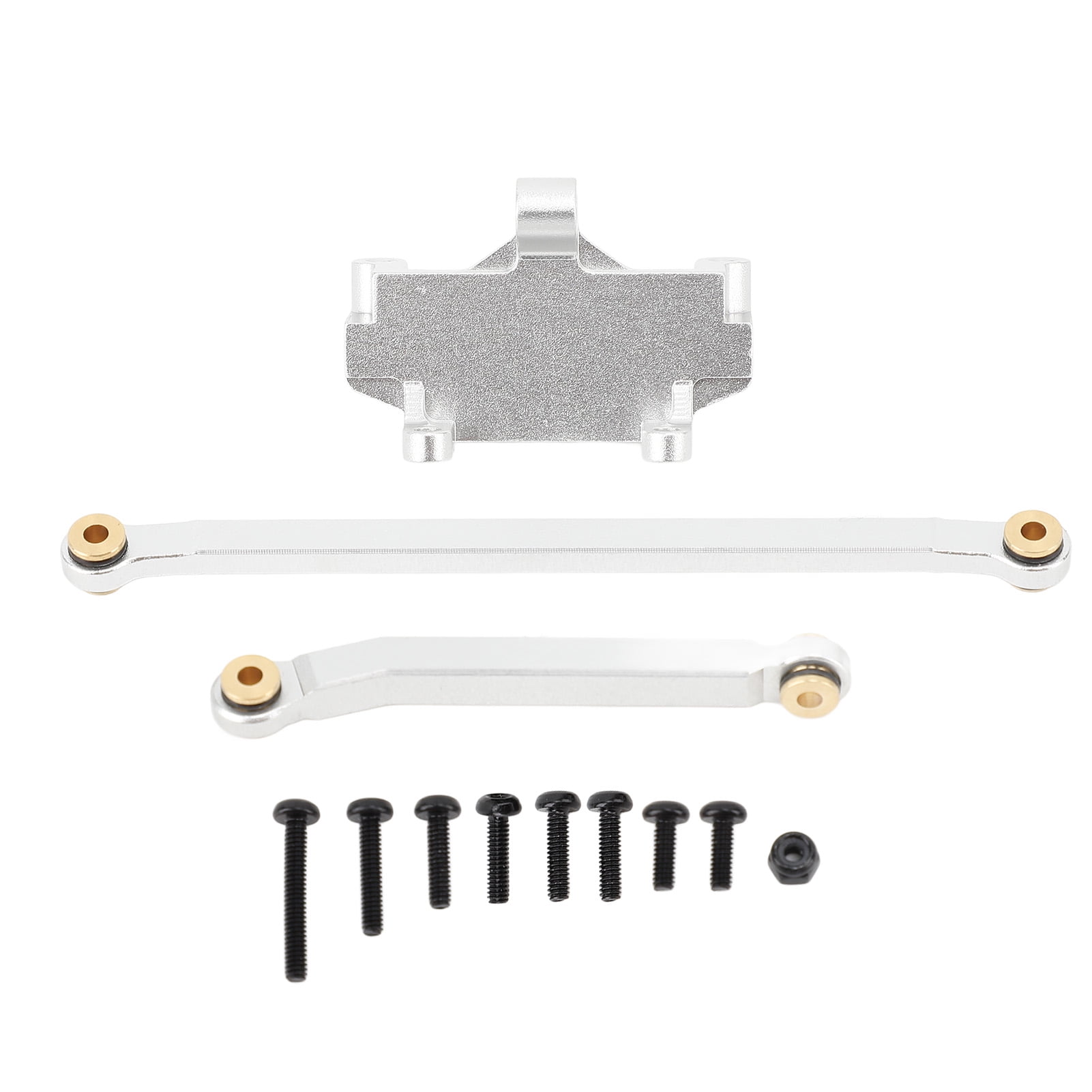 Aluminum Servo Mount Steering Links Set for 1/18 Scale RC Cars, Upgrade ...