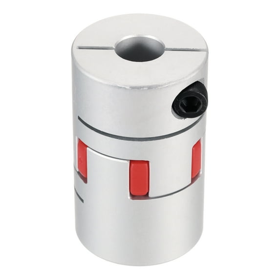 Aluminum Shaft Coupling 14mm to 14mm Coupling L66mm x D40mm Coupler Jaw ...