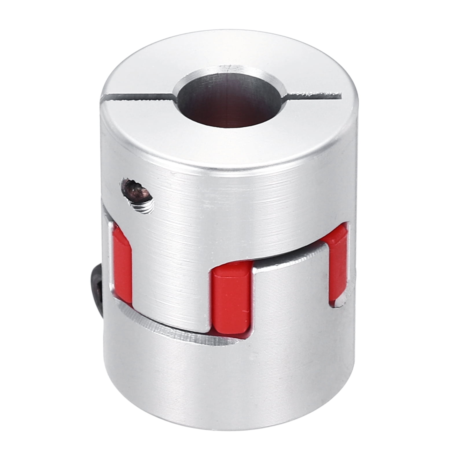 Aluminum Shaft Coupling 6.35mm to 8mm Coupler L25mm x D20mm Connector ...