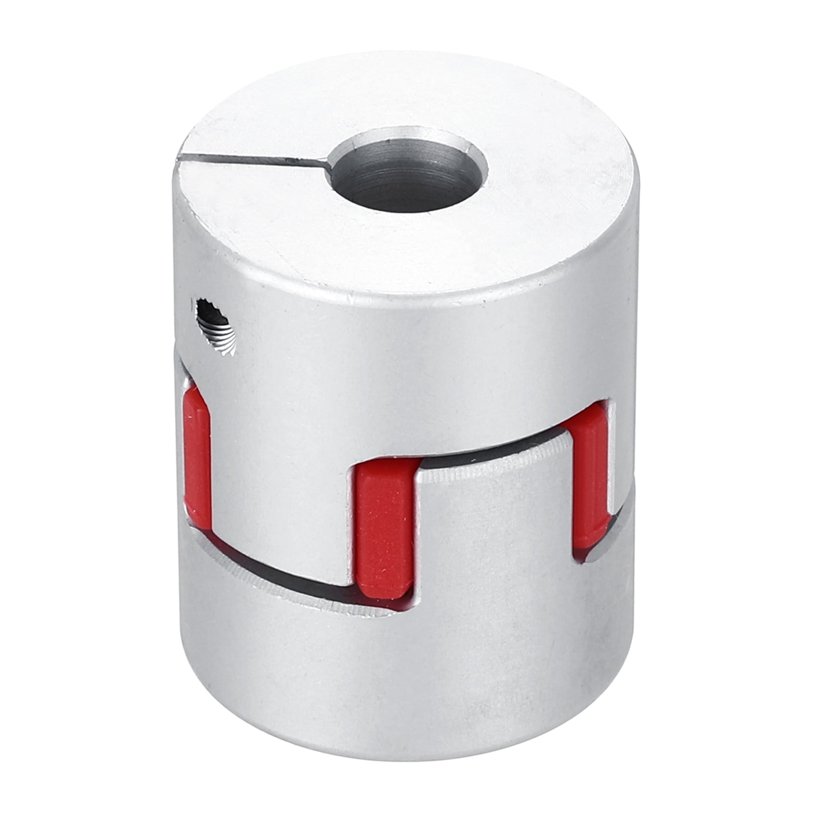 Aluminum Shaft Coupling 6mm to 8mm Coupler L30mm x D25mm Connector ...