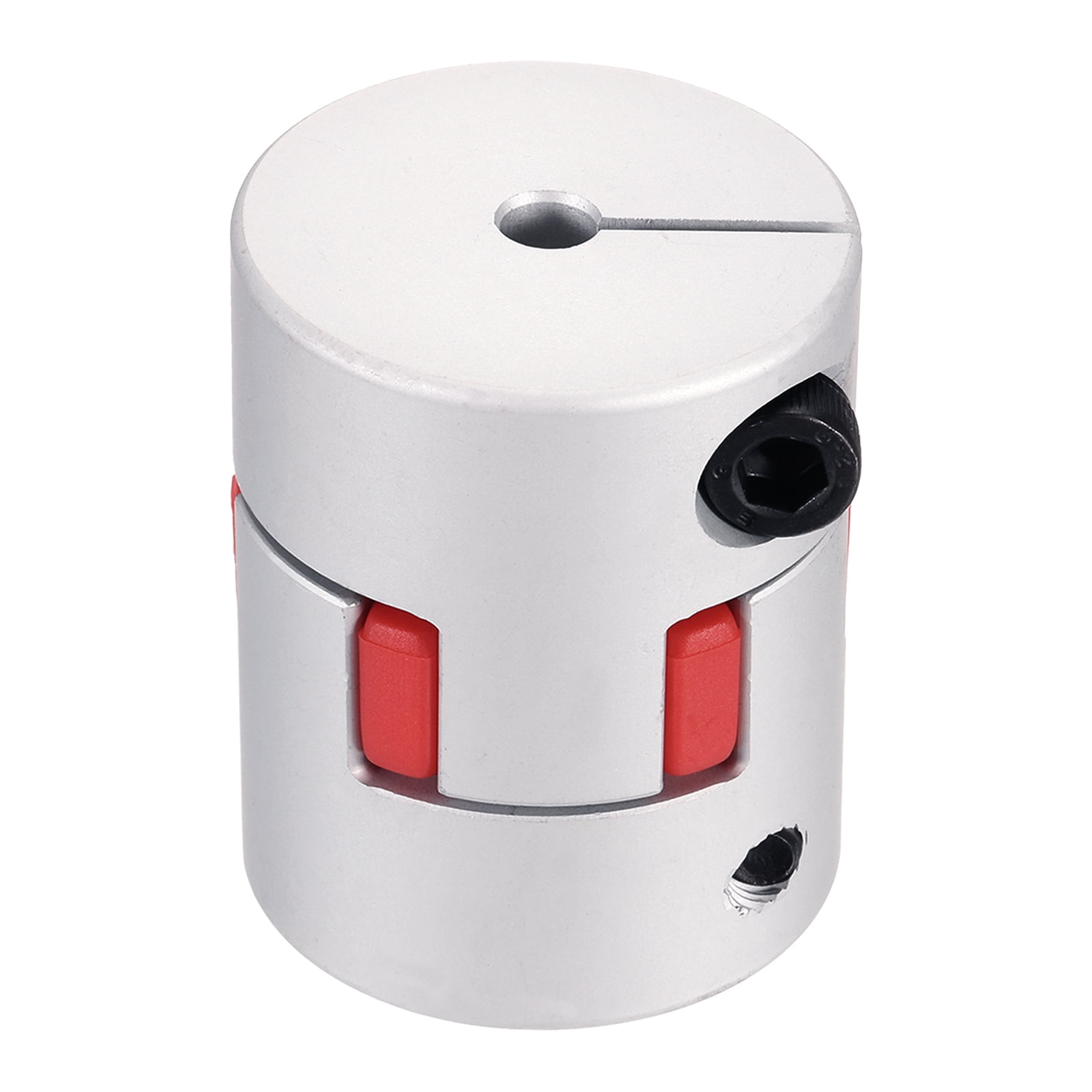 Aluminum Shaft Coupling 7mm to 7mm Coupling L50mm x D40mm Coupler Jaw ...