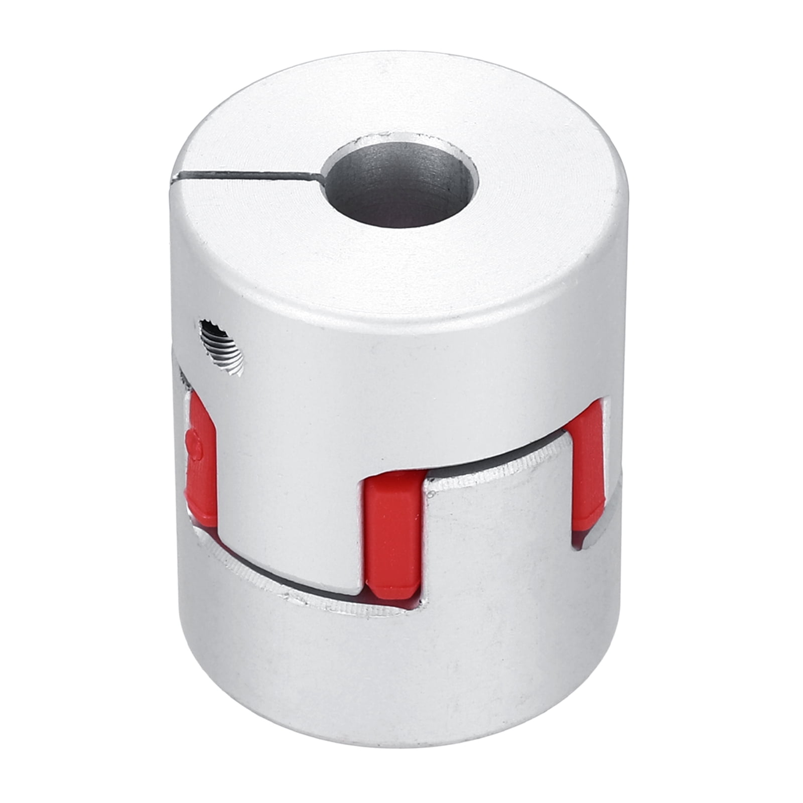 Aluminum Shaft Coupling 8mm to 10mm Coupler L30mm x D25mm Connector ...