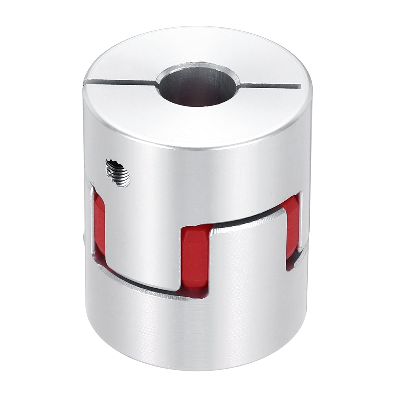 Aluminum Shaft Coupling 8mm to 10mm Coupler L35mm x D30mm Connector ...