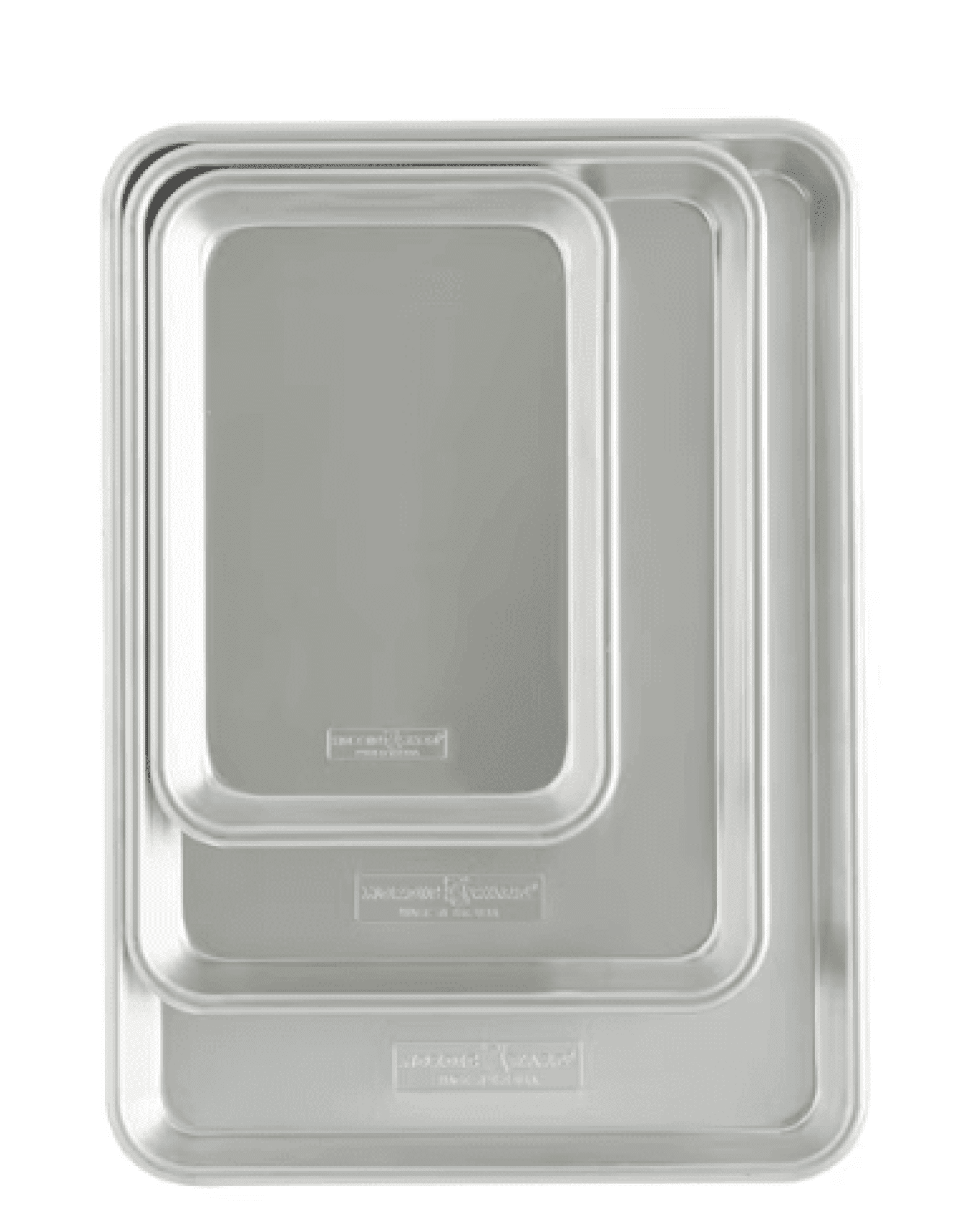 Aluminum Sheet Pan Set 3 Piece - Naturals Baking Sheets, Quarter ...