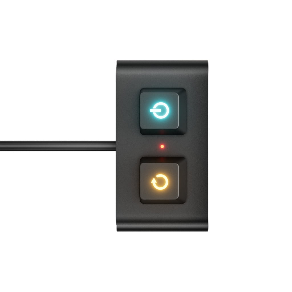 Aluminum Shell Desktop Computer External Power Reset Switches ...