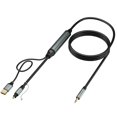 Aluminum Shell Fiber To Audios Adapters Supports 192kHz Sampling Rate ...