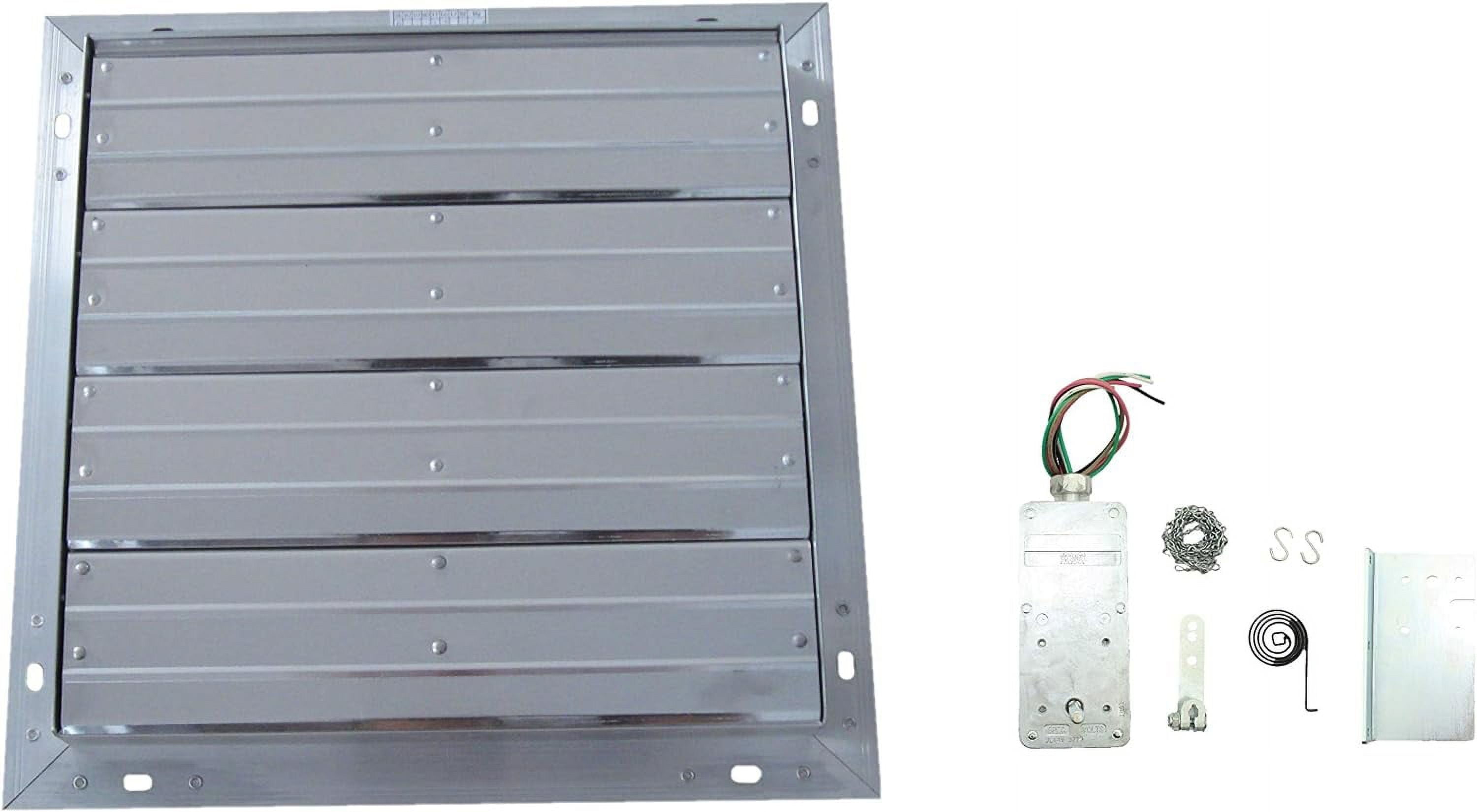 Aluminum Shutter Kit (24" Shutter & Motor) - Walmart.com