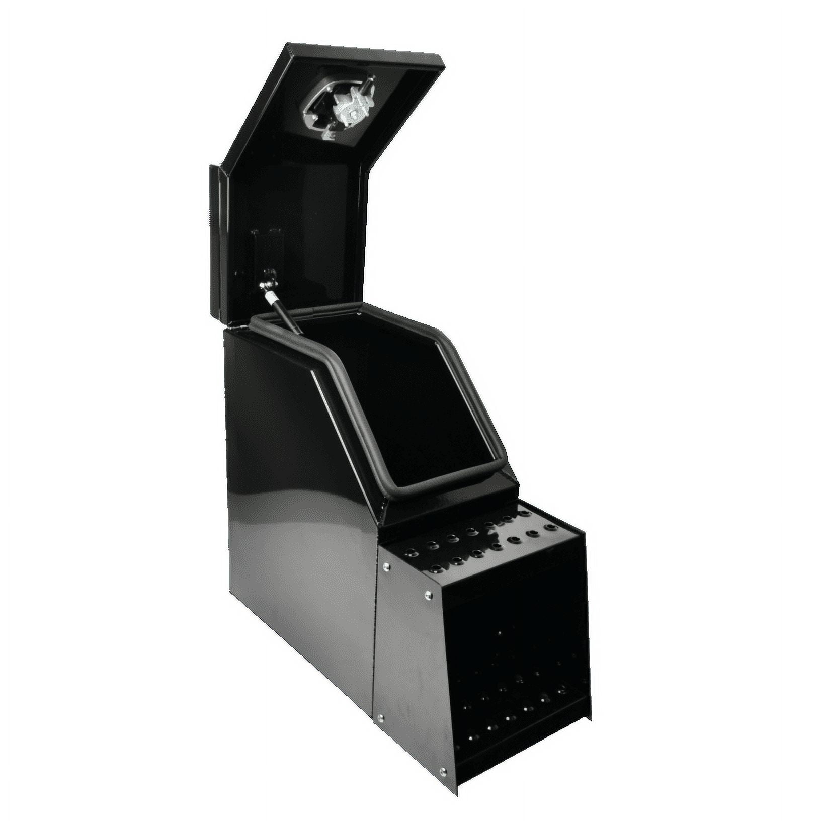 Aluminum Side Mount Semi Truck Tool Box with Saddle Step&Lock 25"x28 ...