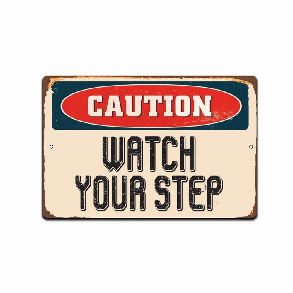 Aluminum Sign 8 x 12 inch - Retro Metal Sign - Walmart.com