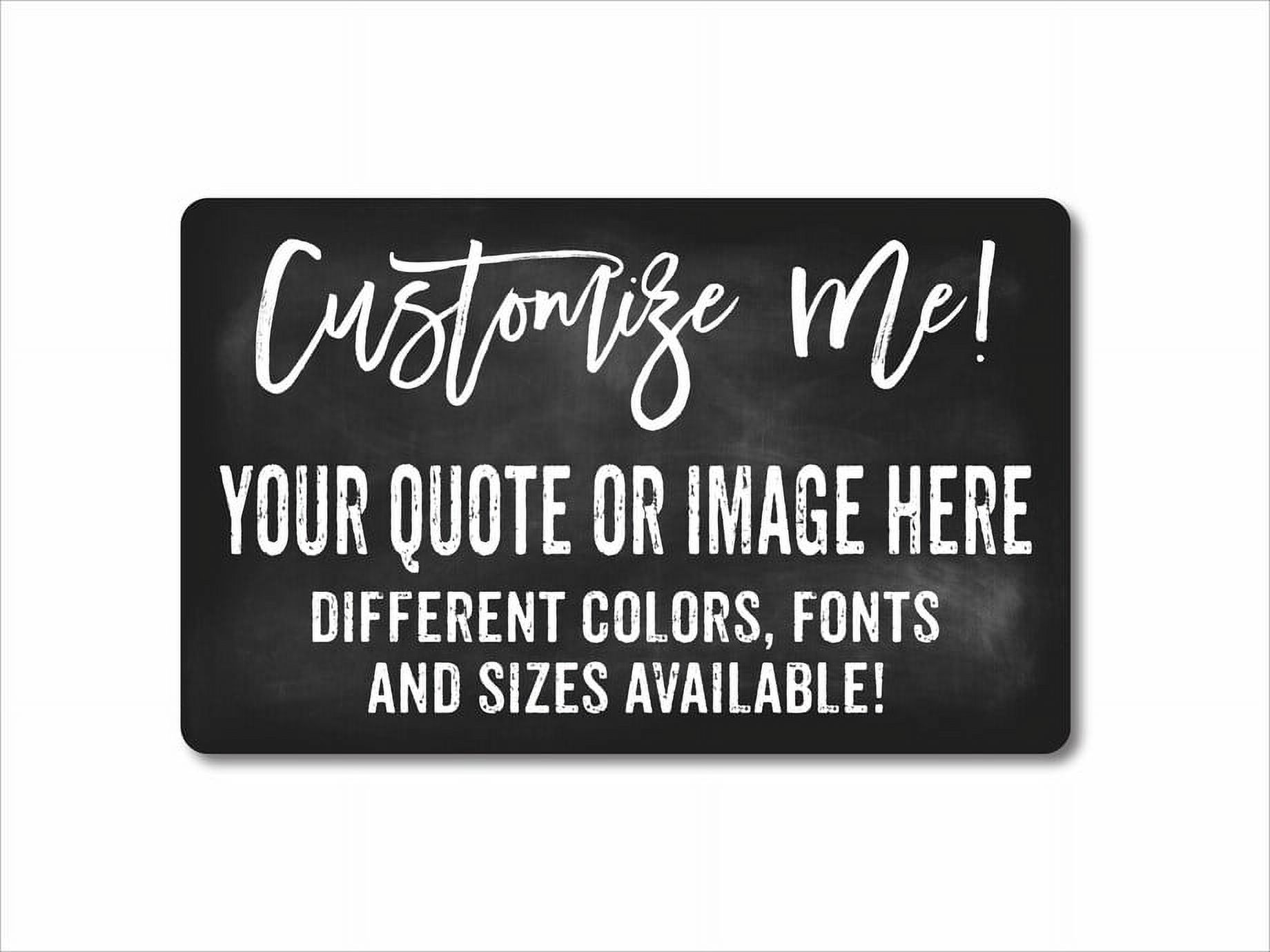 Aluminum Sign 8 x 12 inch - Sign Metal Sign Sign Kitchen Signs ...