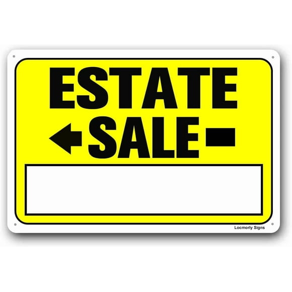 Estate Sale Signs