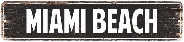 Miami Beach Sign
