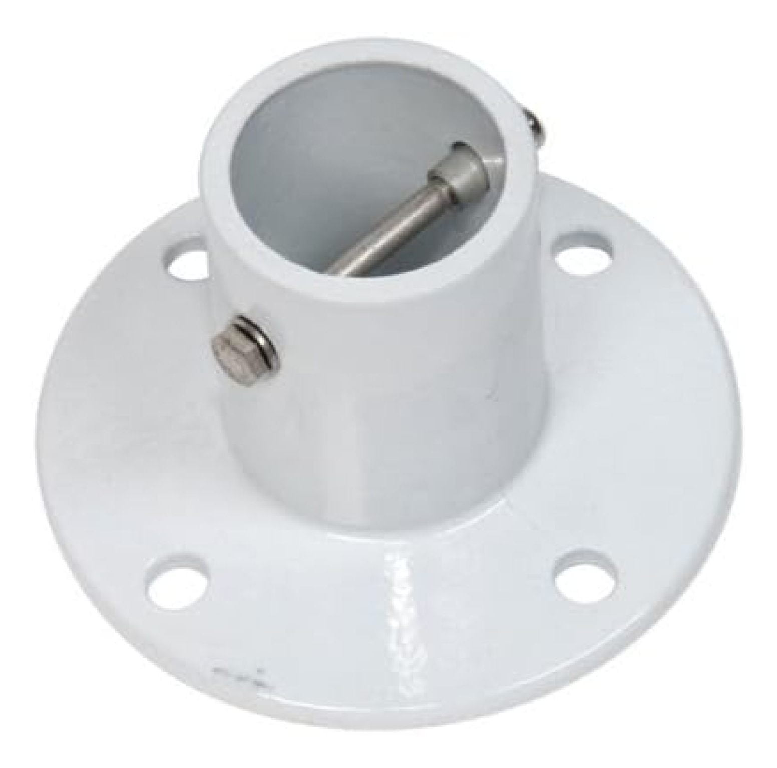 Aluminum Slide Deck Flange Set of 3 with Concrete Anchor Kit Inground ...