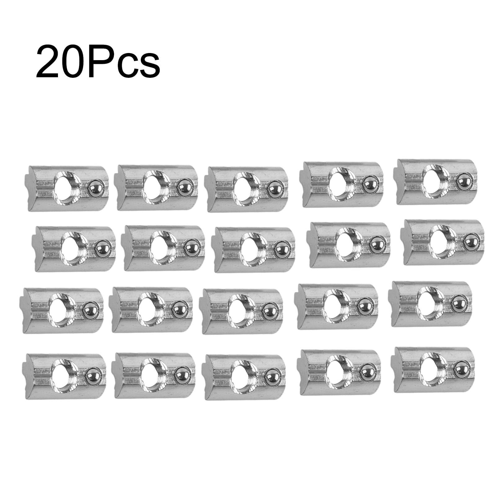 Aluminum sliding block with stainless steel spring ball Solar M8 thread ...