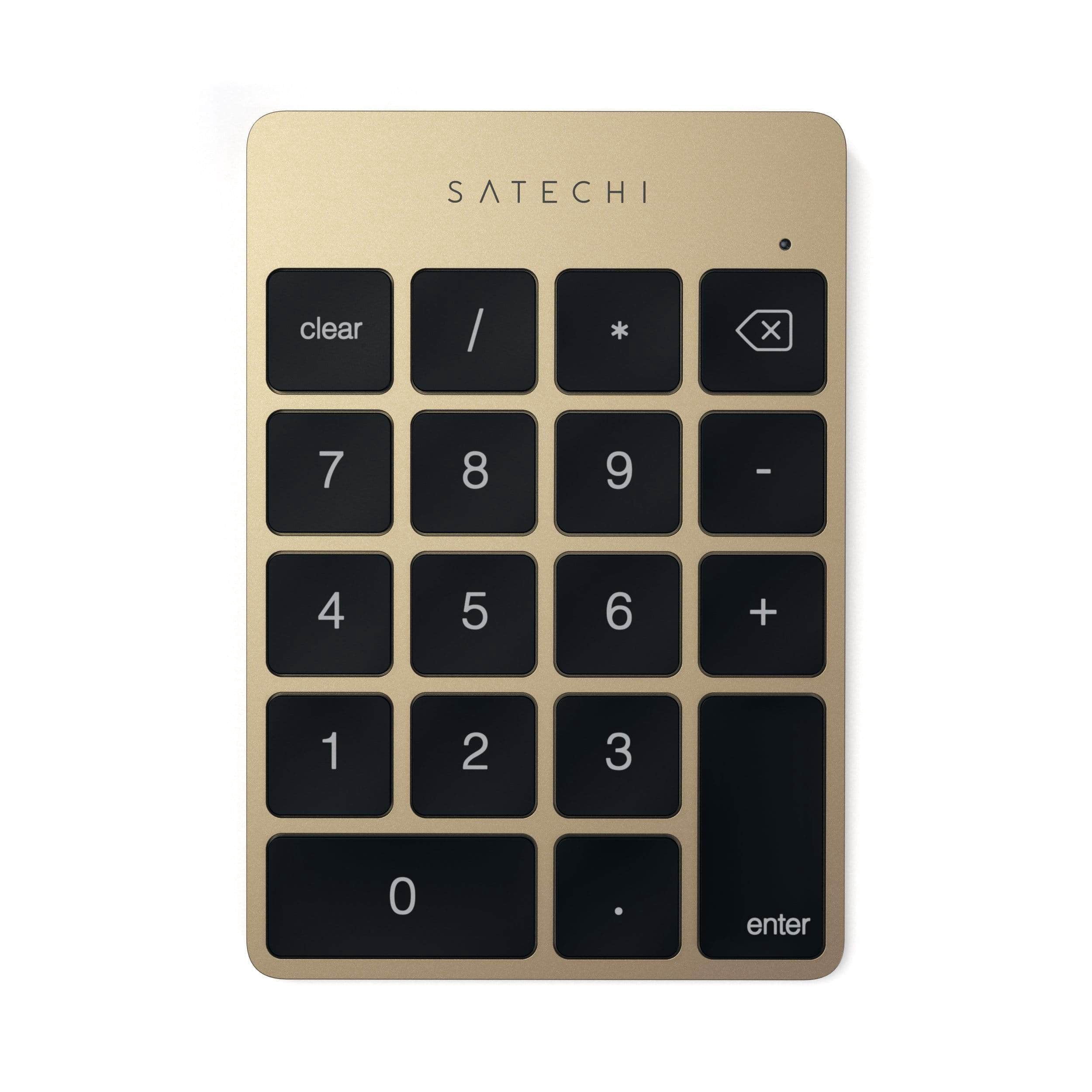 Aluminum Slim Rechargeable Bluetooth Keypad - Walmart.com