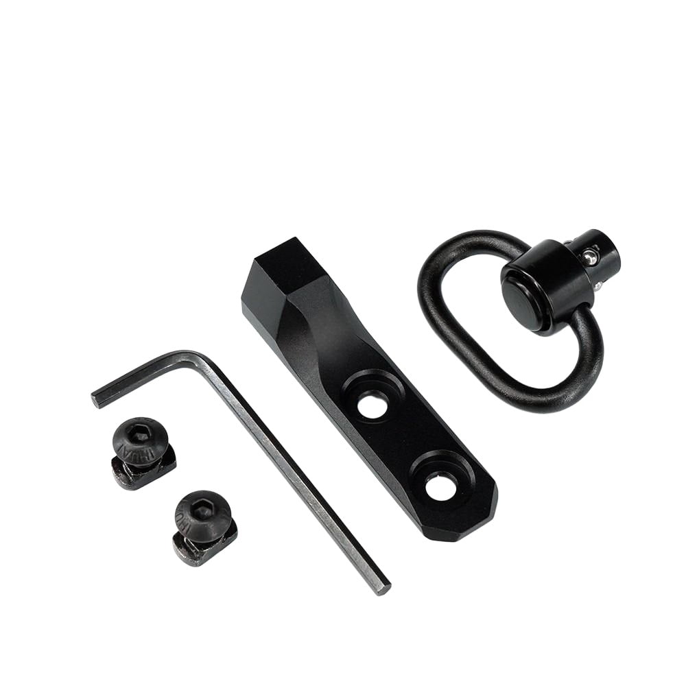 Aluminum Sling Mount Adapter with Quick Detach Swivel Modular Base with ...