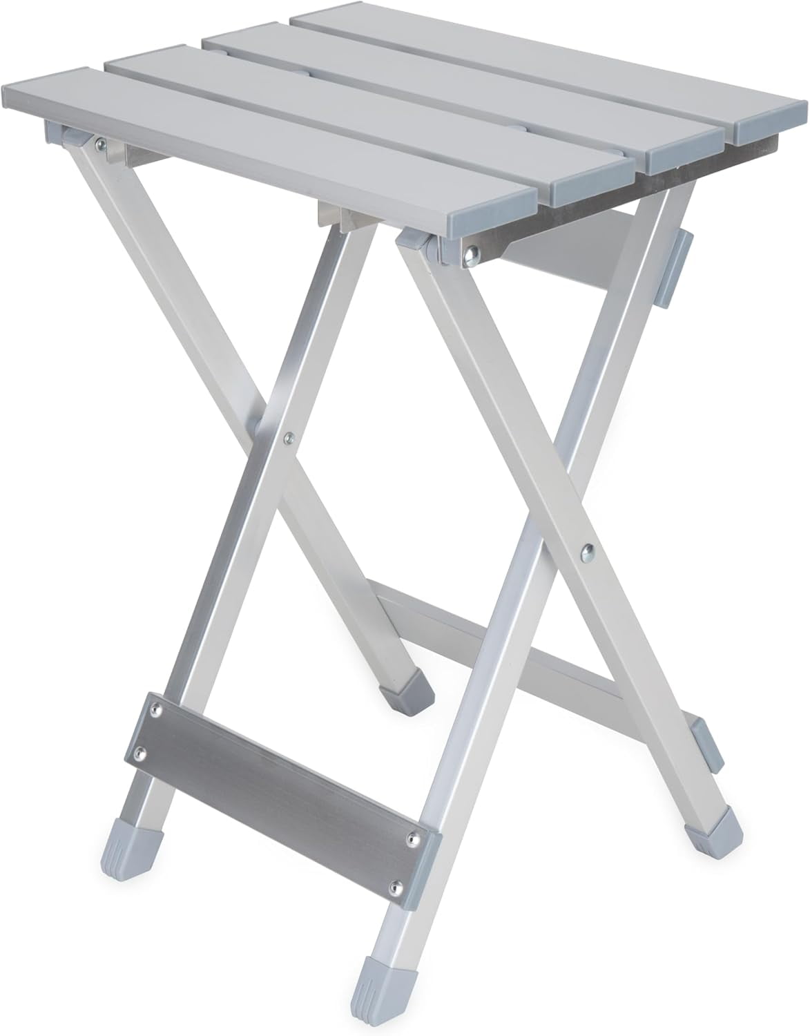 Aluminum Small Outdoor Side Table - Folding Camping Table Supports Up ...