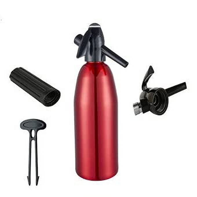 Aluminum Soda Siphon, Sparkling Water Maker, Seltzer & Soda Dispenser ...