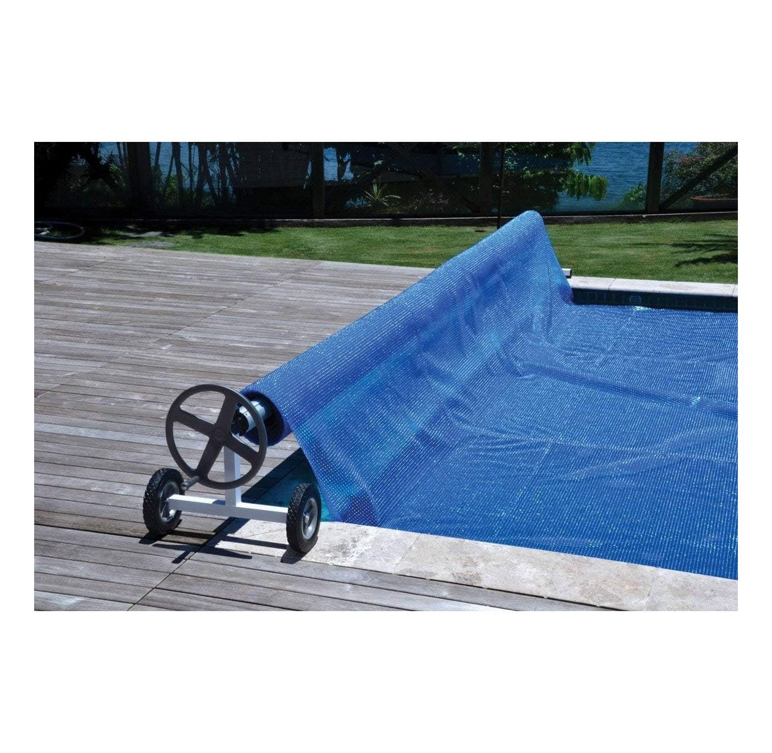 Aluminum Solar Cover Reel for In-Ground Swimming Pools | Adjustable ...
