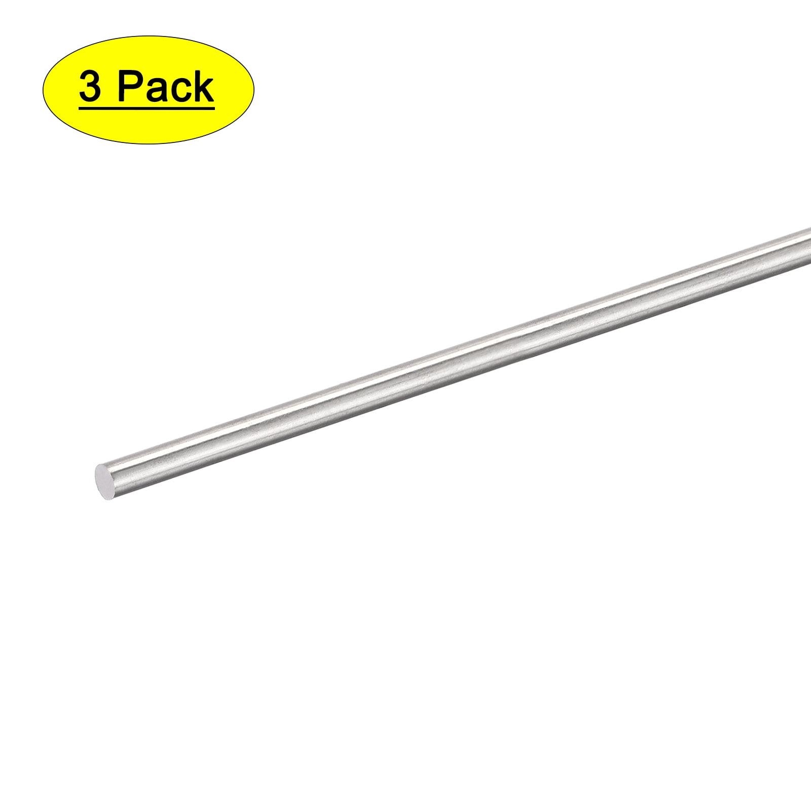 Aluminum Solid Round Rod 2mm Diameter 350mmLength Lathe Bar Stock ...